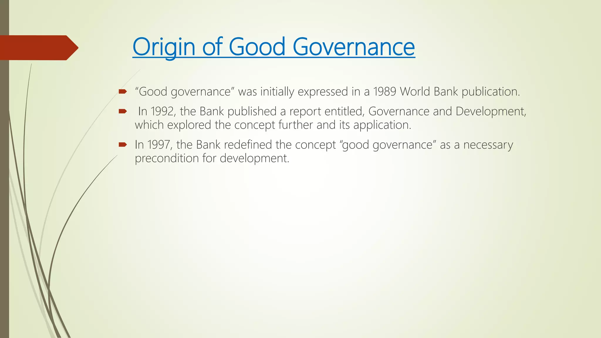 Good governance and Citizen's Charter | PPTX
