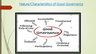 Good governance and Citizen's Charter | PPTX
