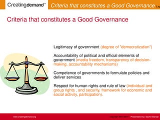 Good Governance 1 | PDF