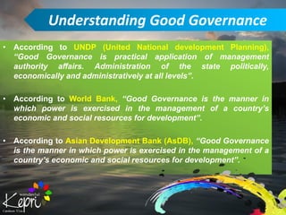 Good governance and sound governance in indonesia1 | PDF