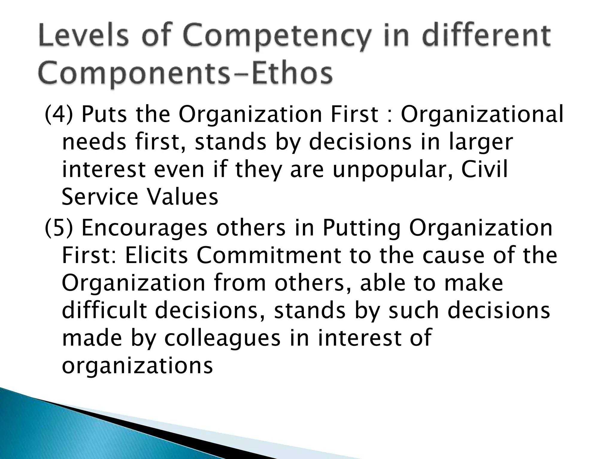 Good governance & competency dictionary for civil services | PPTX