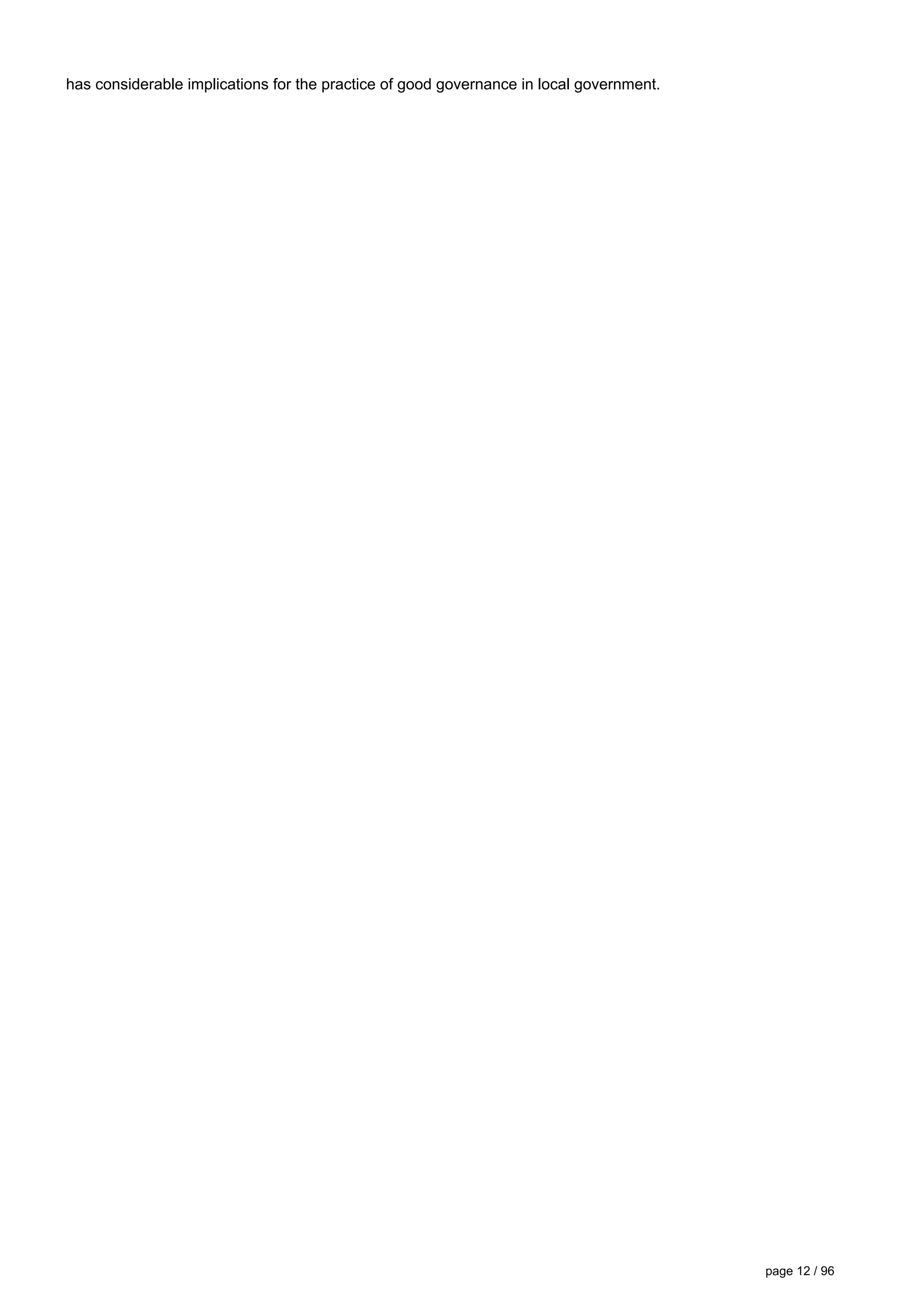 Good Governance Guide for Local Government | PDF