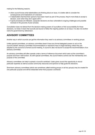 Good Governance Guide for Local Government | PDF