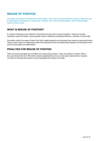 Good Governance Guide for Local Government | PDF