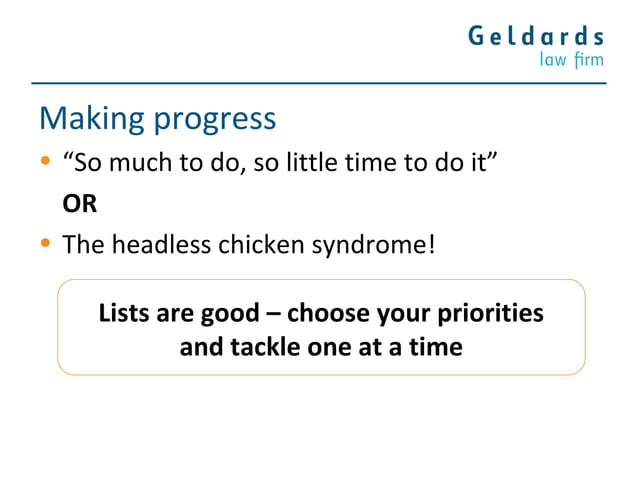 The practicalities of good governance | PPT