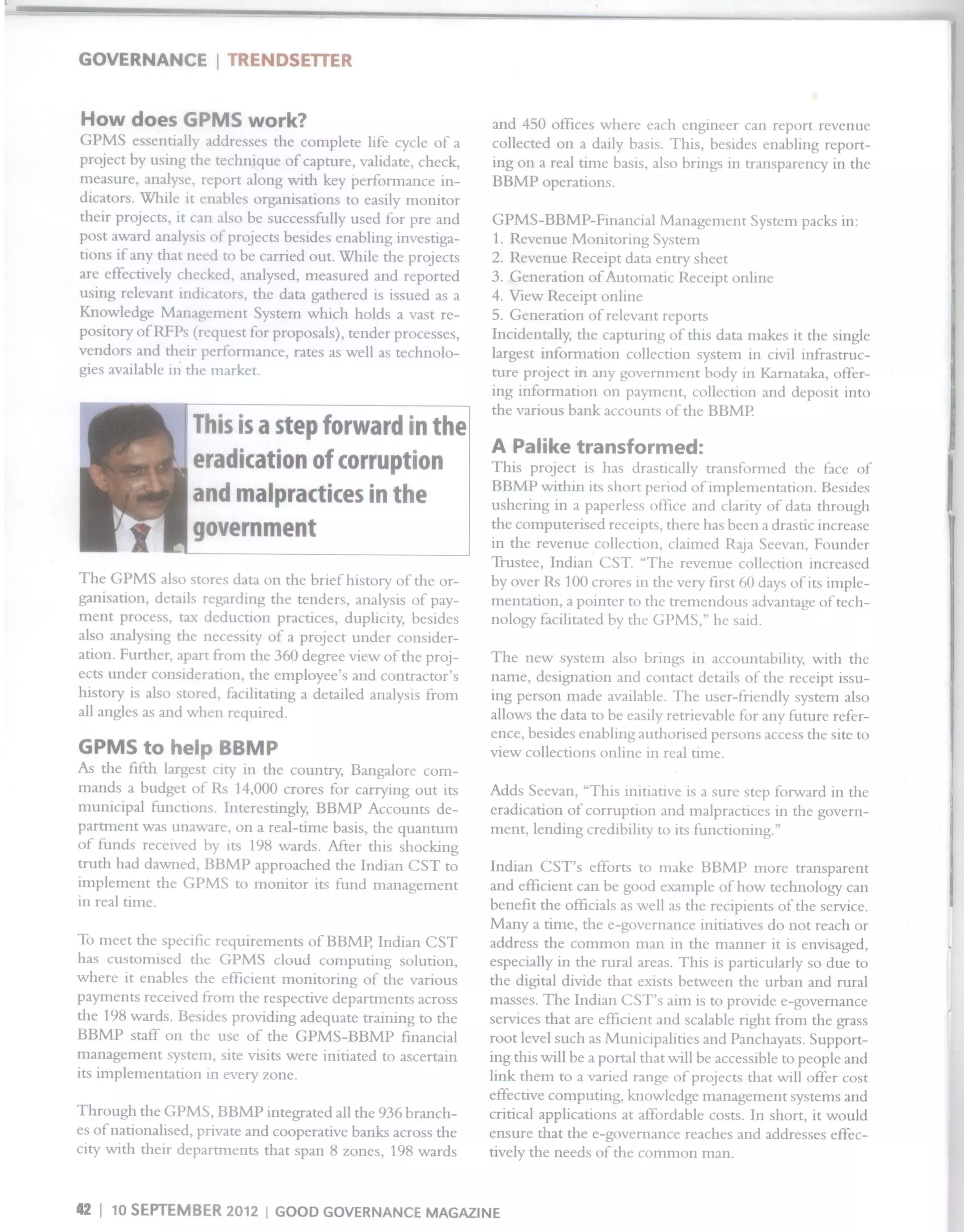 Good Governance Magazine | PDF