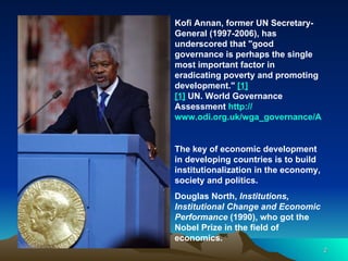 Good governance theory and practice08 | PPT