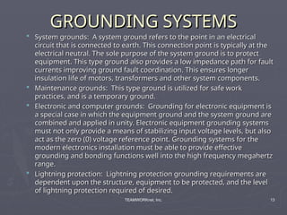 GOOD GROUNDING PRACTICES FOR THE PLANT A | PPT