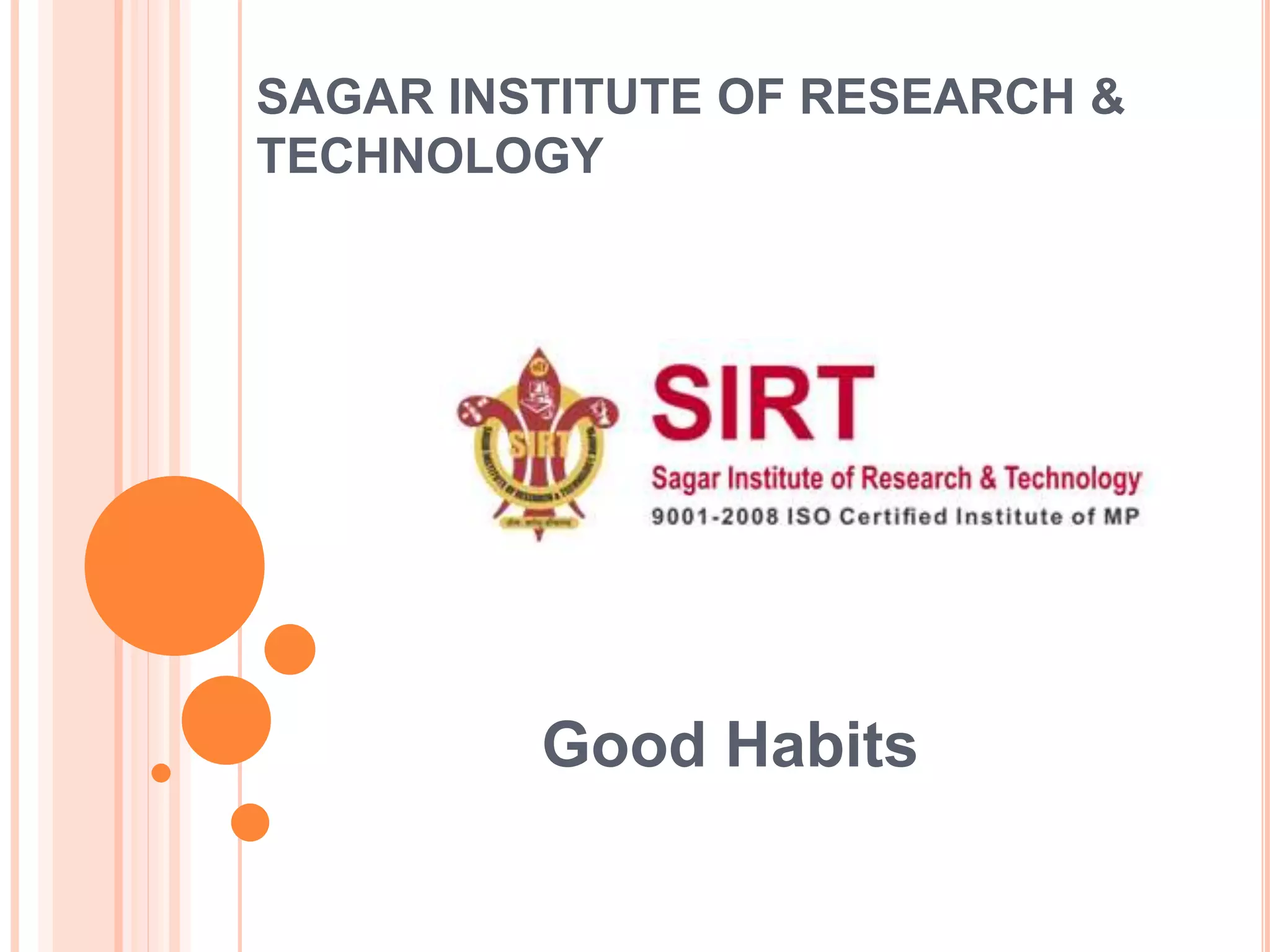 Good Habits | PPT