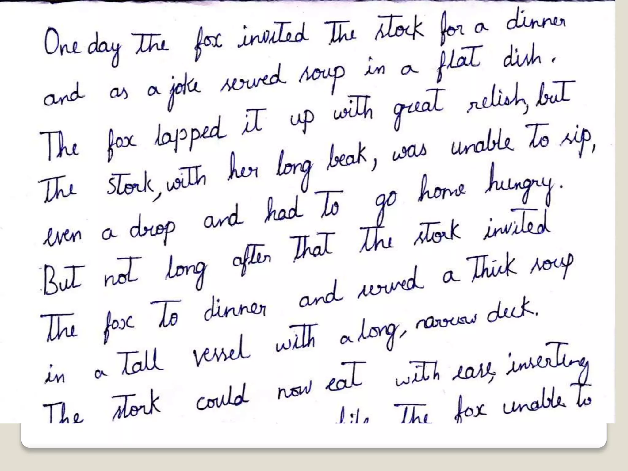 Good handwriting | PPTX