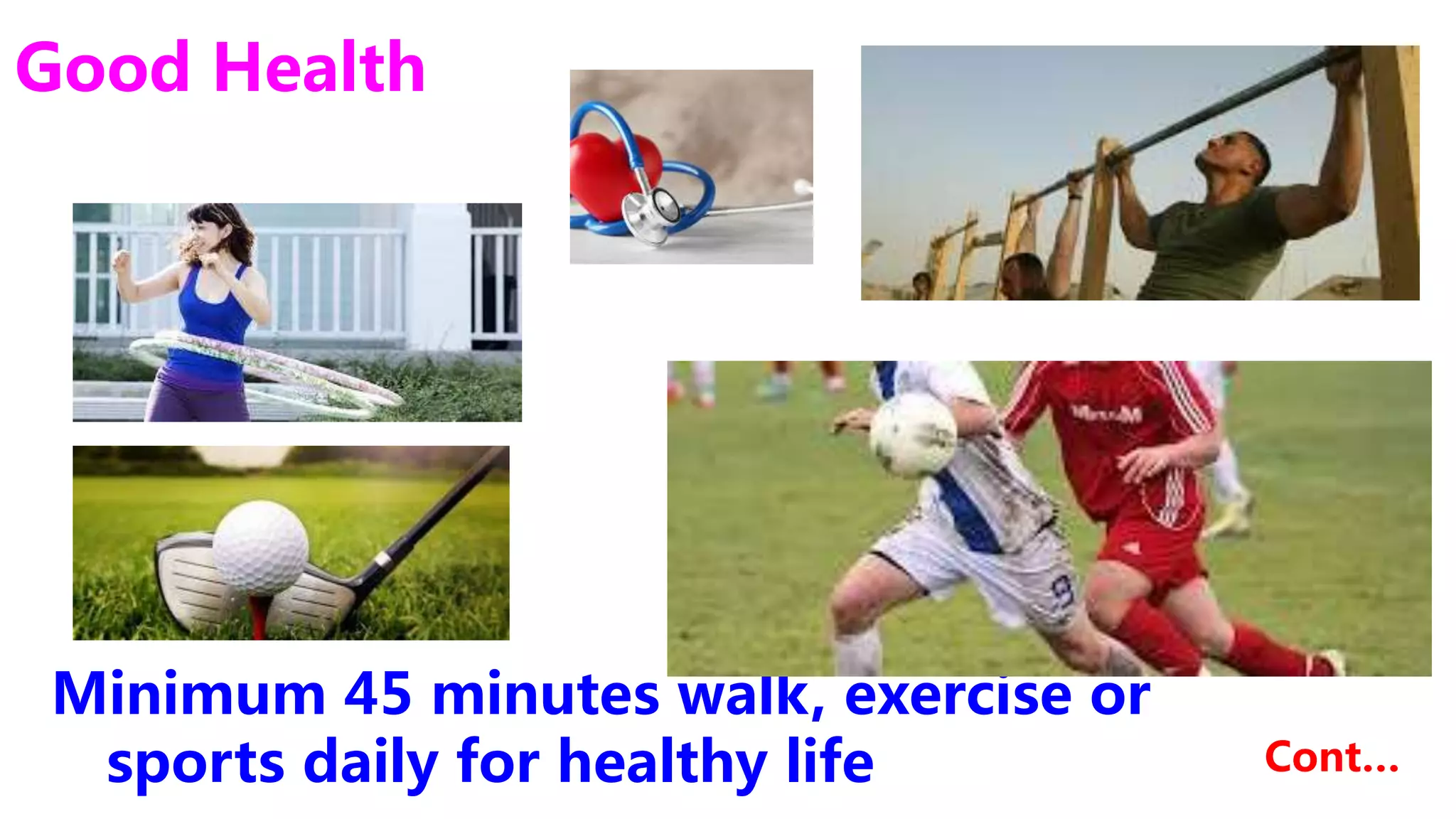 Secrets of Good health | PPTX