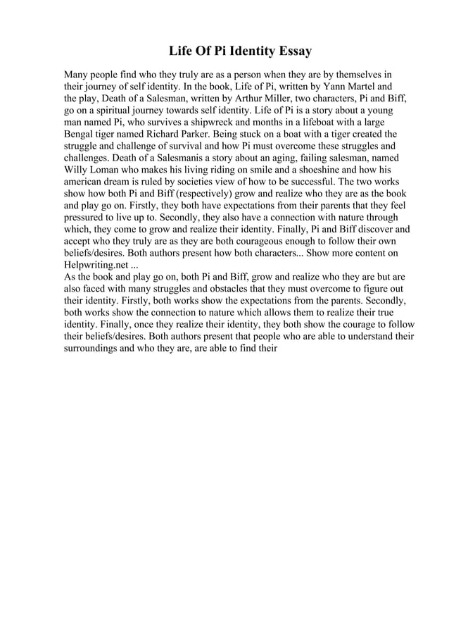 Good High School Essay Examples | PDF