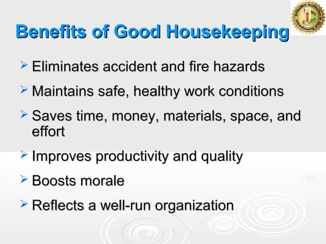Good housekeeping | PPT