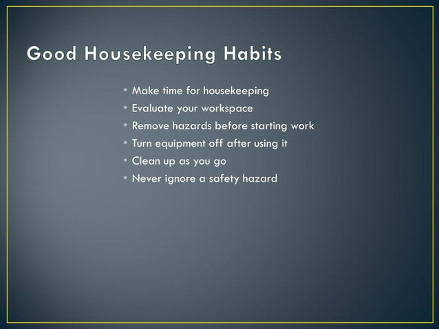 Good house keeping training by ISTI | PDF
