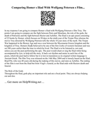 Good Ideas For Comparison And Contrast Essays | PDF