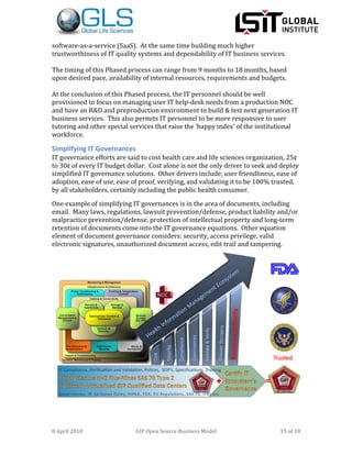 Good Informatics Practices Business Model For Cloud | PDF