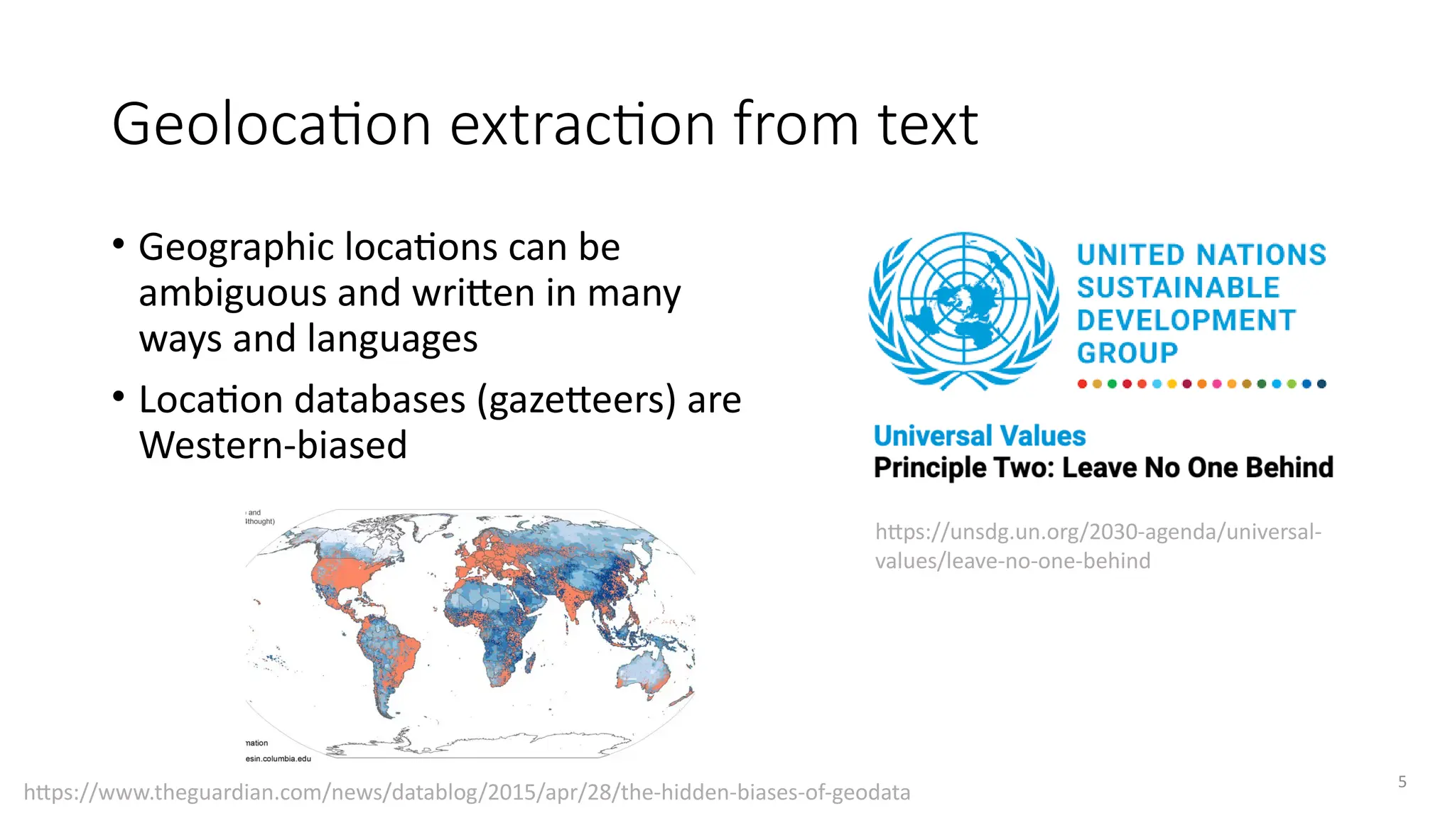 A BERT model for Humanitarian Document Geolocation | PPTX