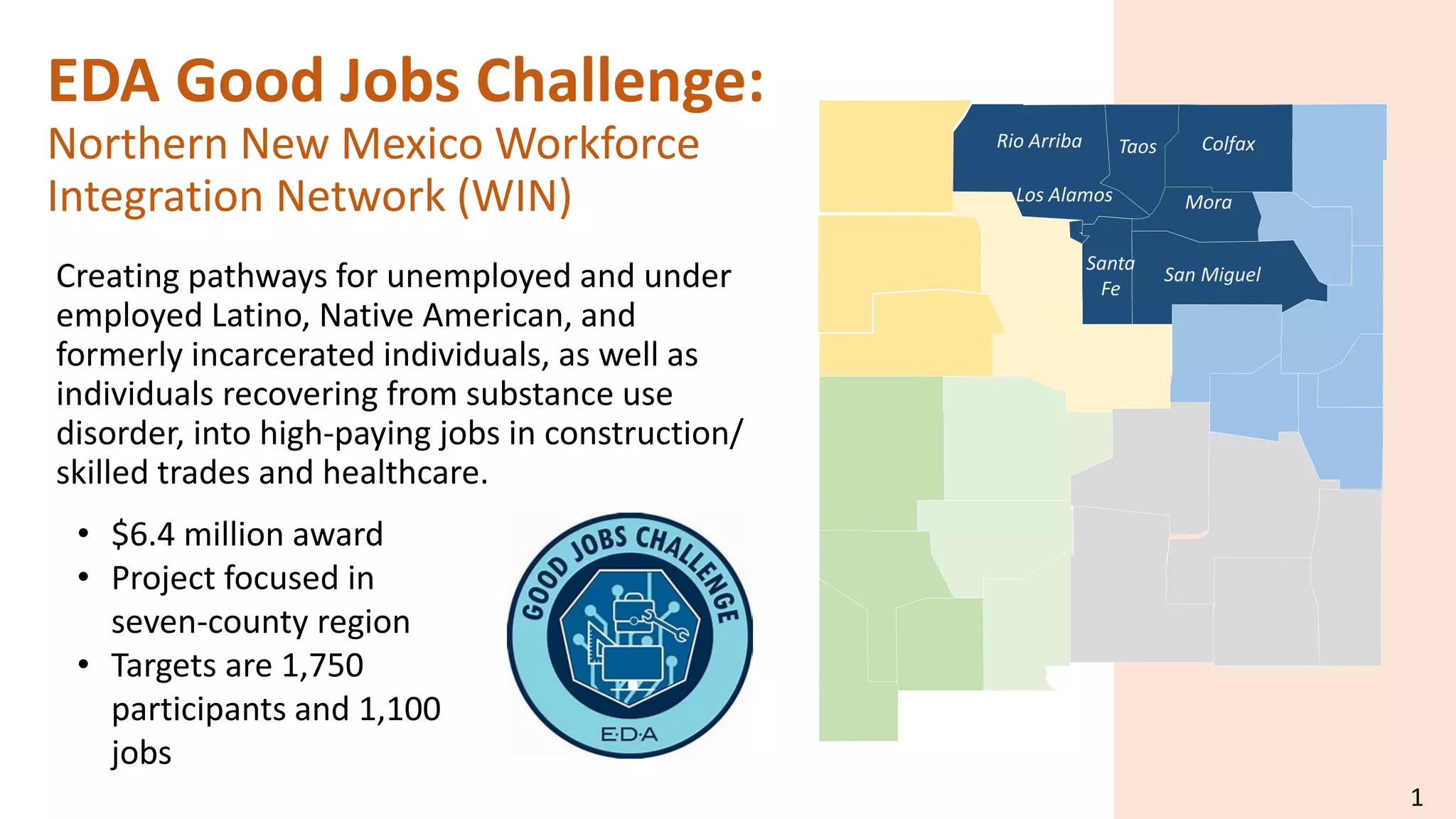 Northern New Mexico Workforce Integration Network (WIN) | PDF