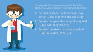 Good laboratory practice | PPTX