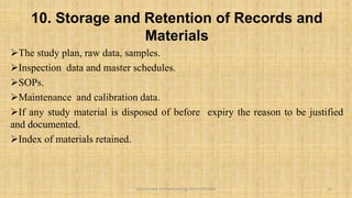 Good laboratory practice | PPTX