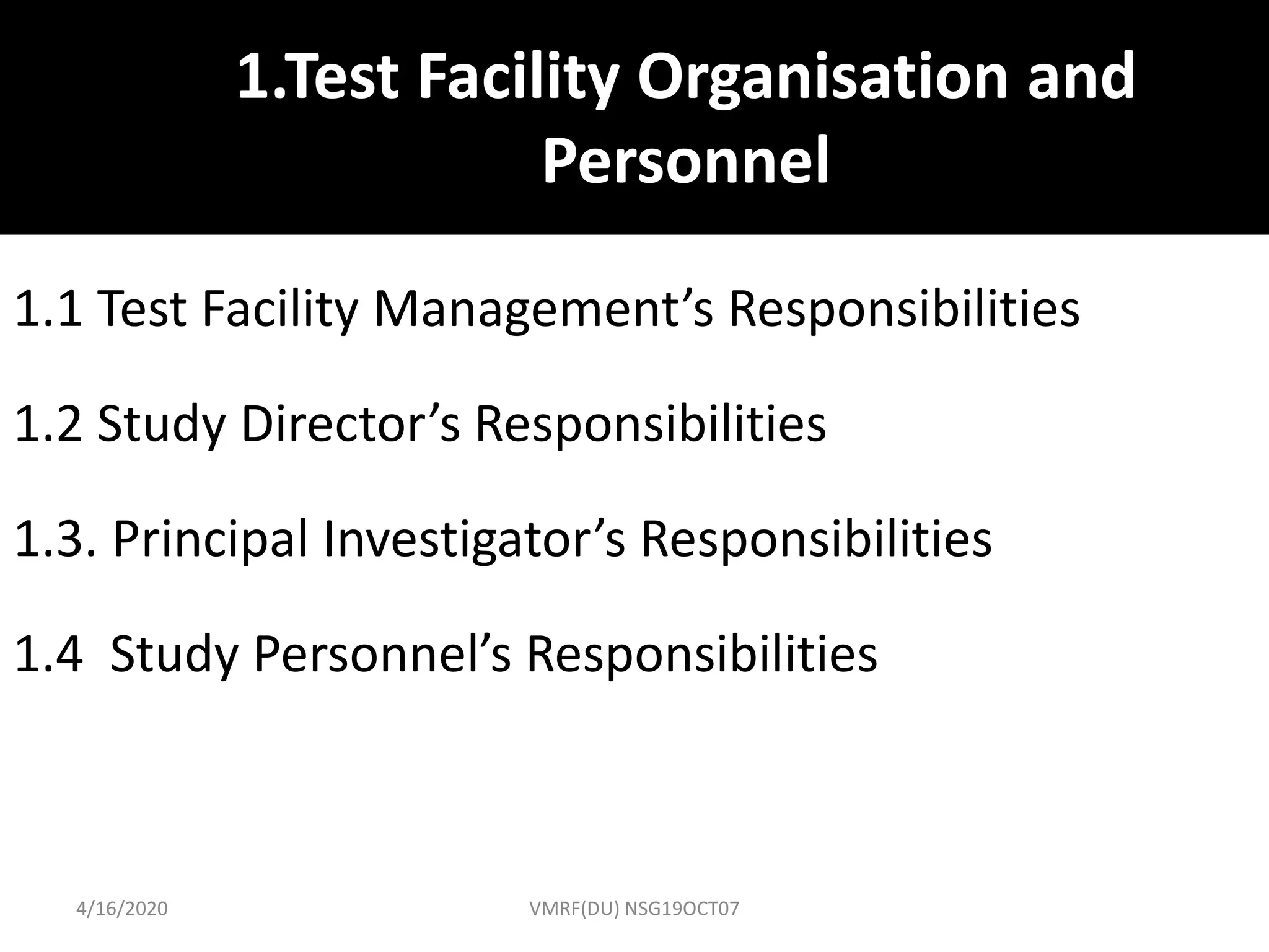 Good laboratory practice guidelines. GLP IN INDIA. | PPTX
