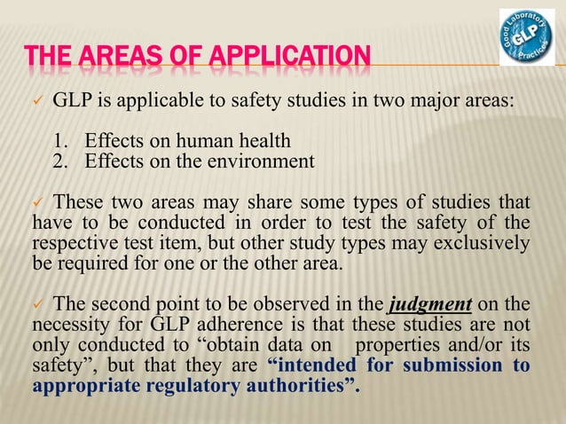 Good laboratory practices of pharmaceuticals | PPTX