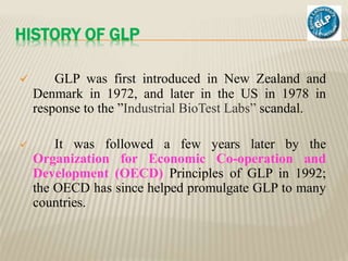 Good laboratory practices of pharmaceuticals | PPTX