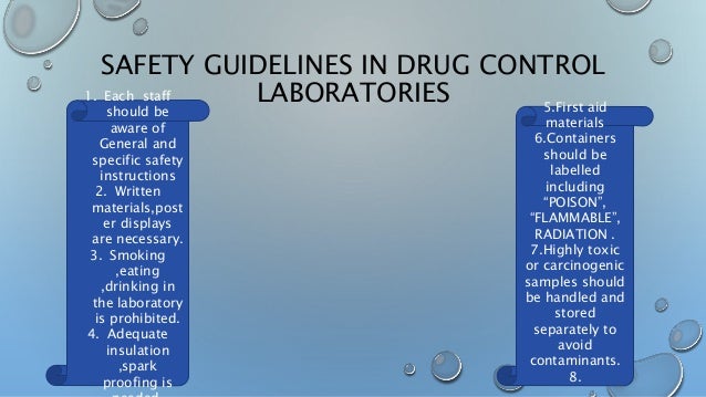 Good laboratory practices