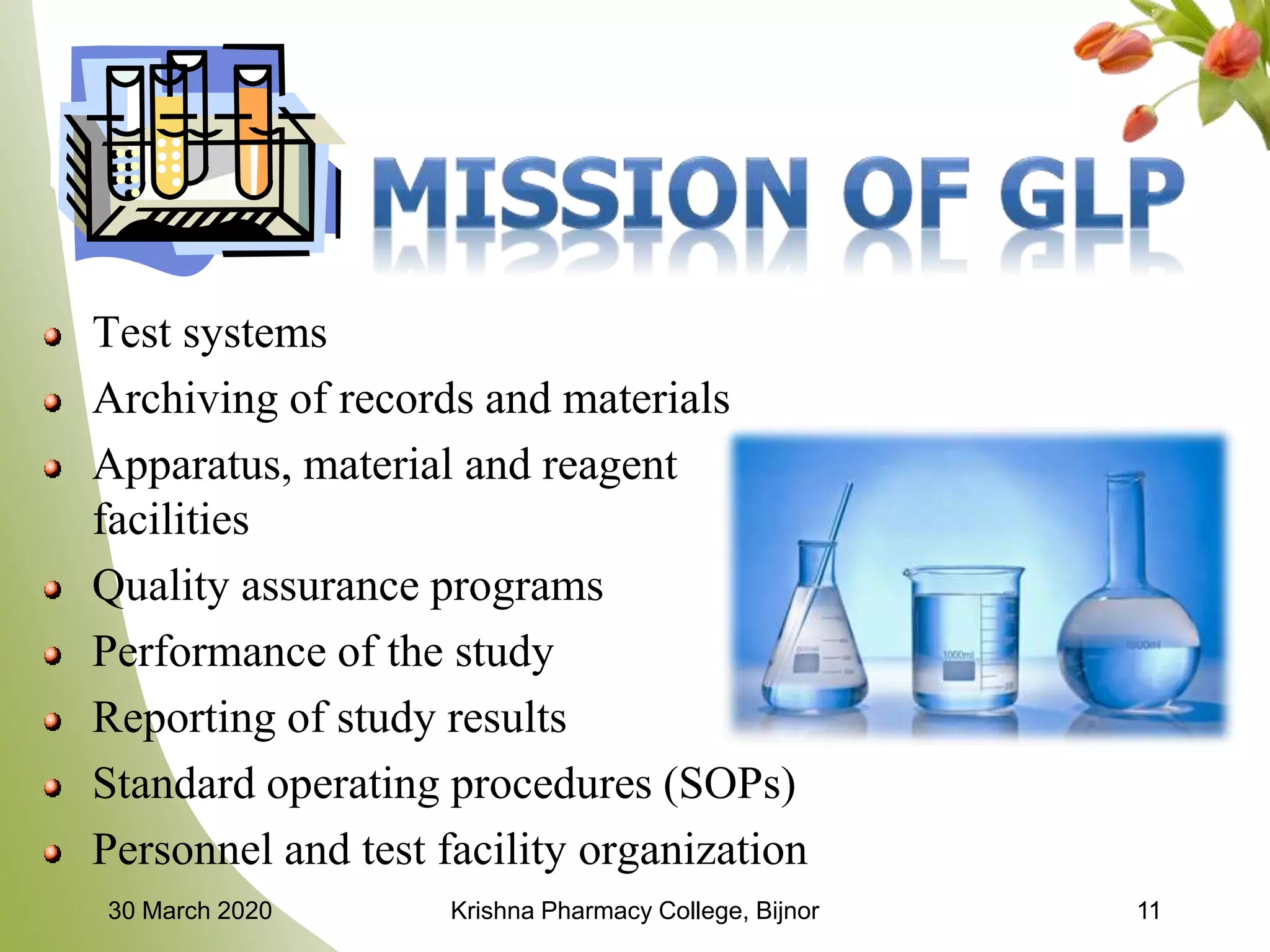 Good laboratory practices | PPT