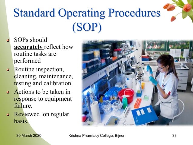 Good laboratory practices | PPT