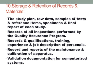 Good laboratory practices | PPTX