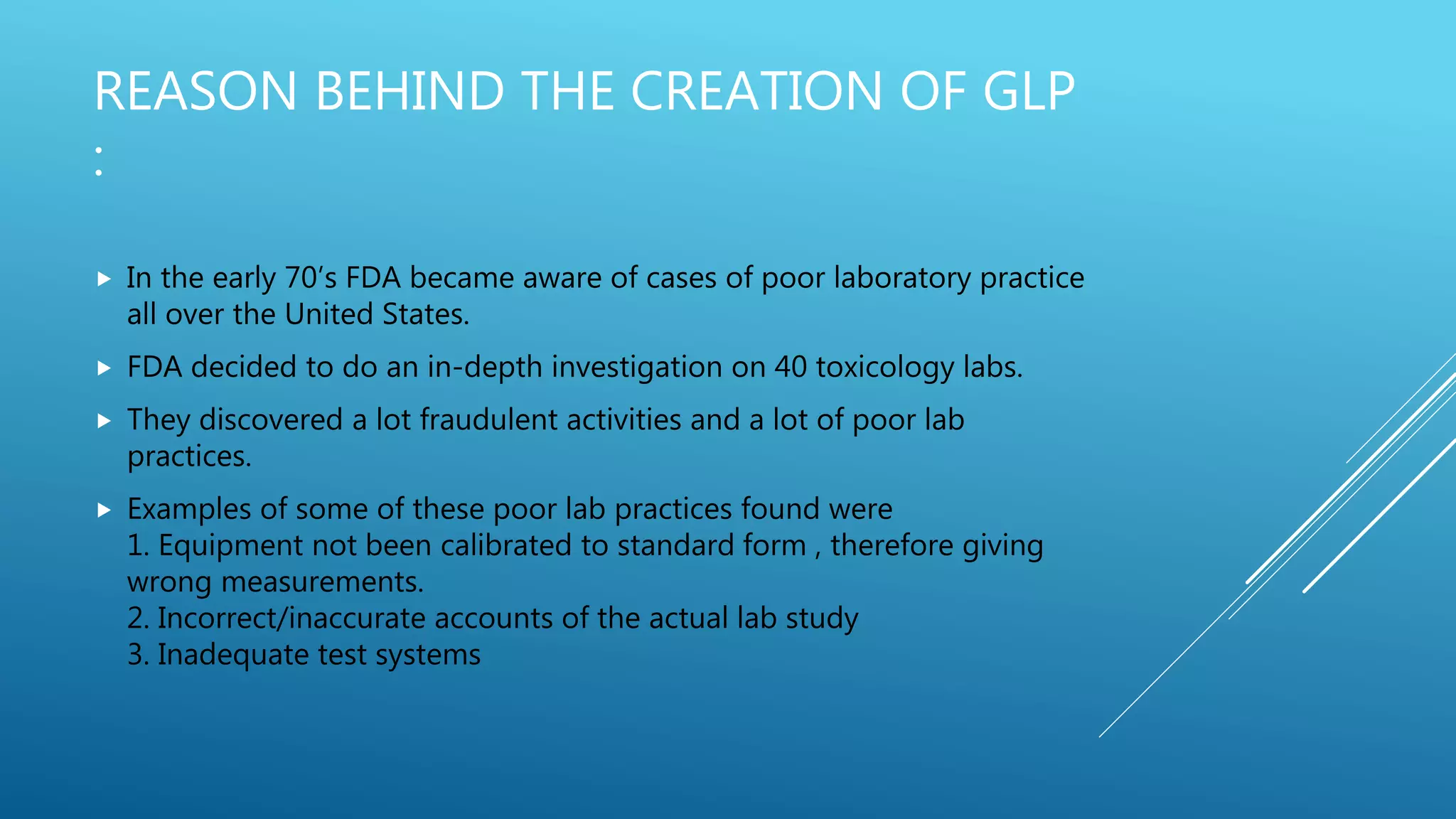 Good laboratory practices (GLP) | PPTX | Chemistry | Science