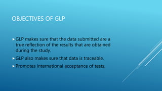 Good laboratory practices (GLP) | PPTX | Chemistry | Science