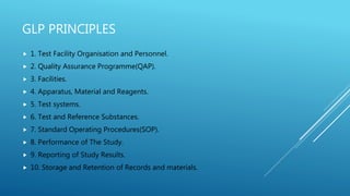 Good laboratory practices (GLP) | PPTX