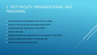 Good laboratory practices (GLP) | PPTX | Chemistry | Science