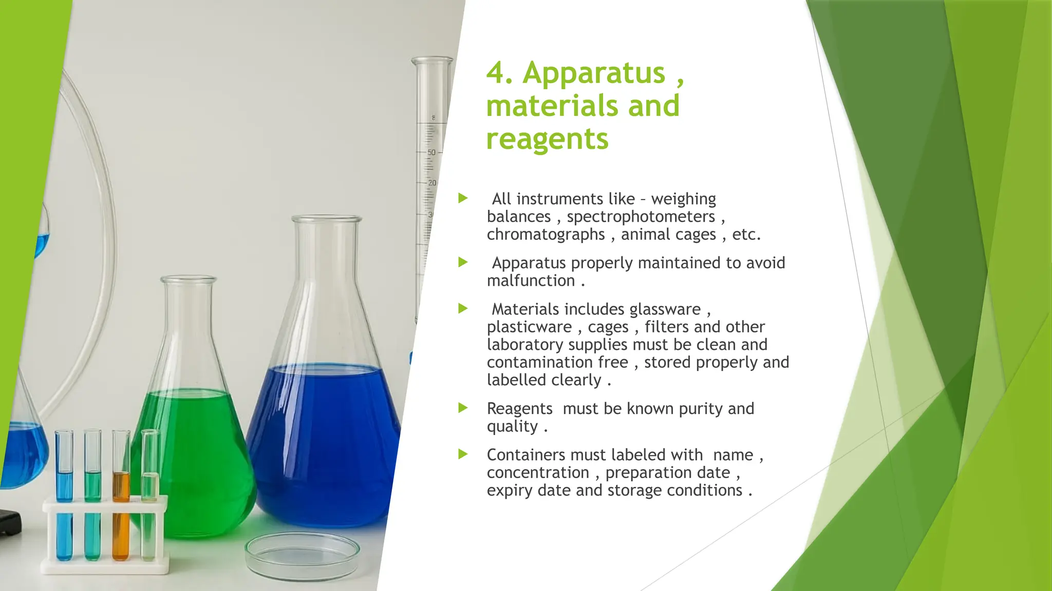 GOOD LABORATORY PRACTICES IN PHARMACEUTICAL INDUSTRY | PPTX