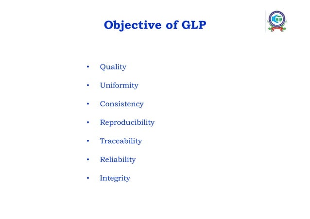 Good laboratory practices GLP | PDF