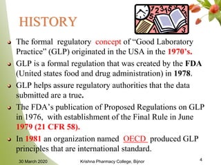 Good laboratory practices1 | PPT
