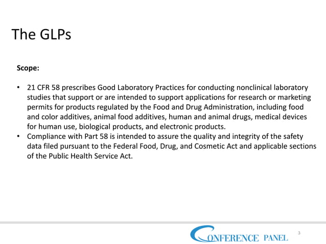 Good Laboratory Practices (GLP) and USP 1058 Validation.pdf ...