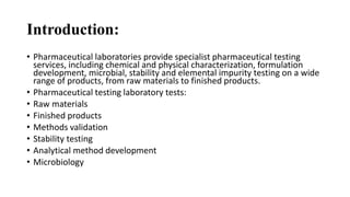 Good laboratory practices in a pharmaceutical lab 1 | PPTX