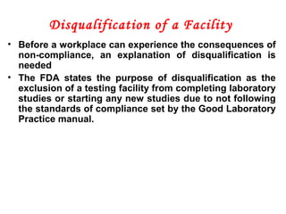 Good lab practices (GLP) | PPT