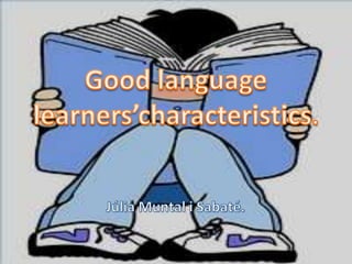 For being a good learner of English. | PPT