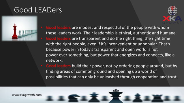 Good Leaders | PPT