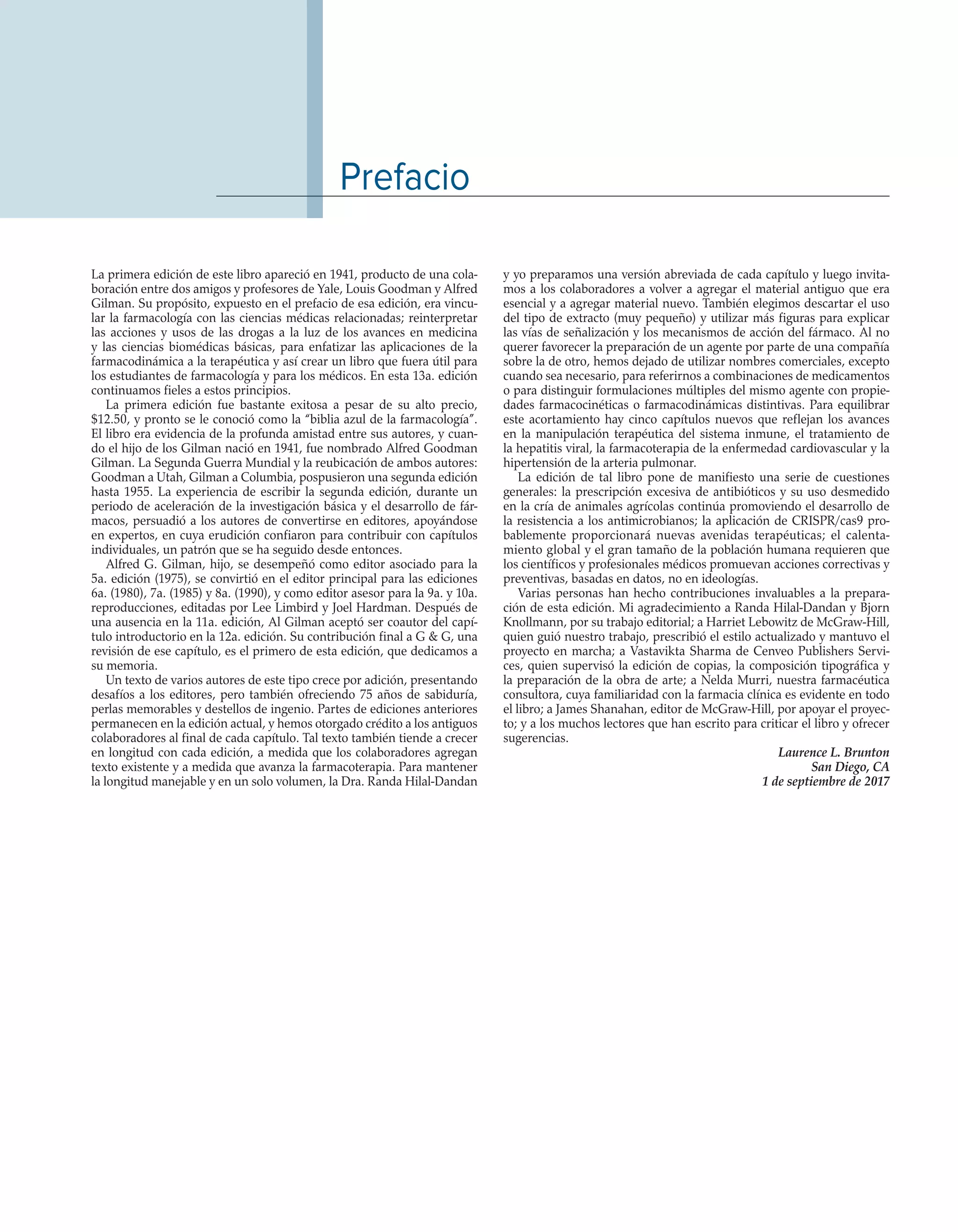 Goodman & Gilman. Las Bases Farmacologicas de la Terapeutica 13a ...