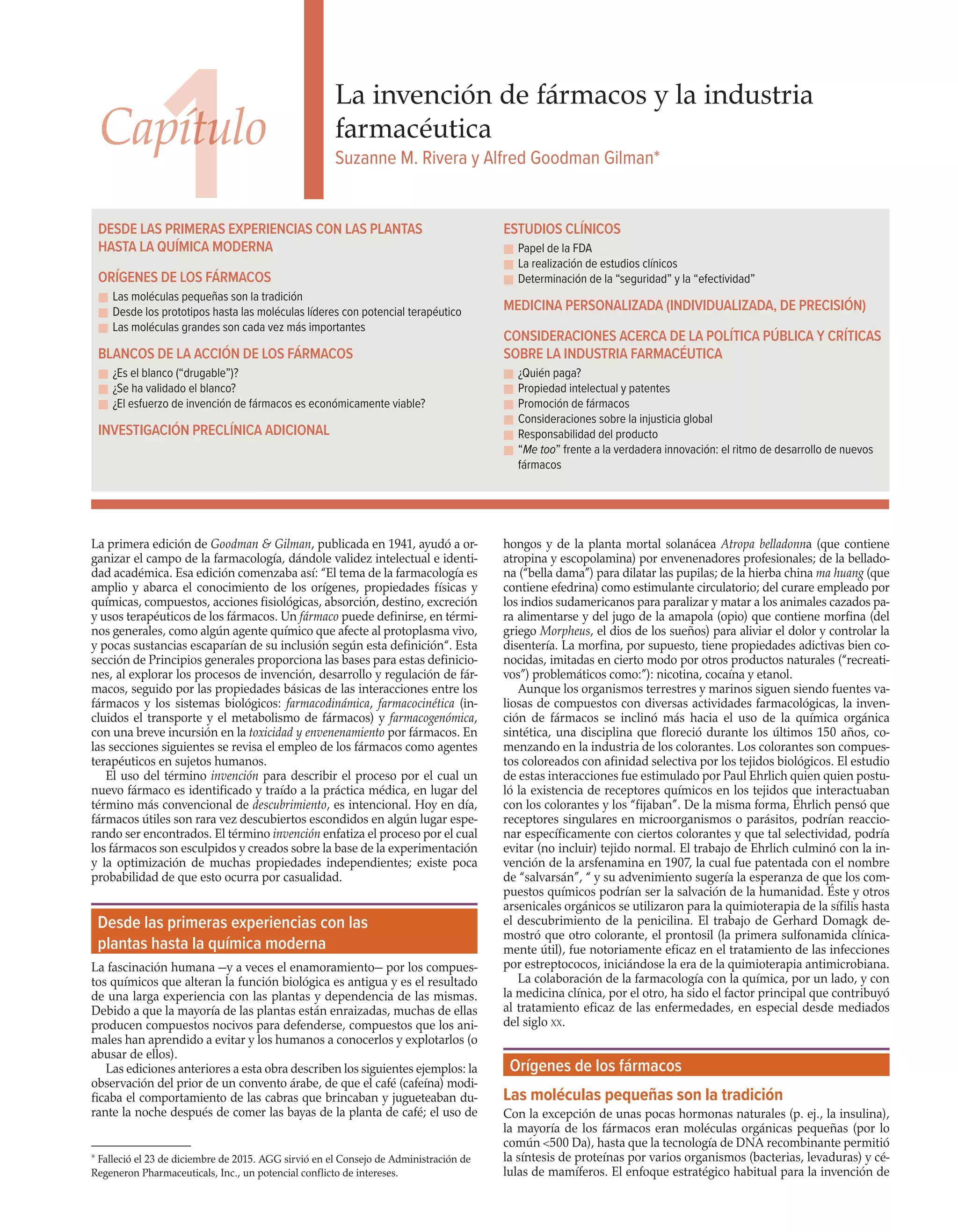 Goodman & Gilman. Las Bases Farmacologicas de la Terapeutica 13a ...