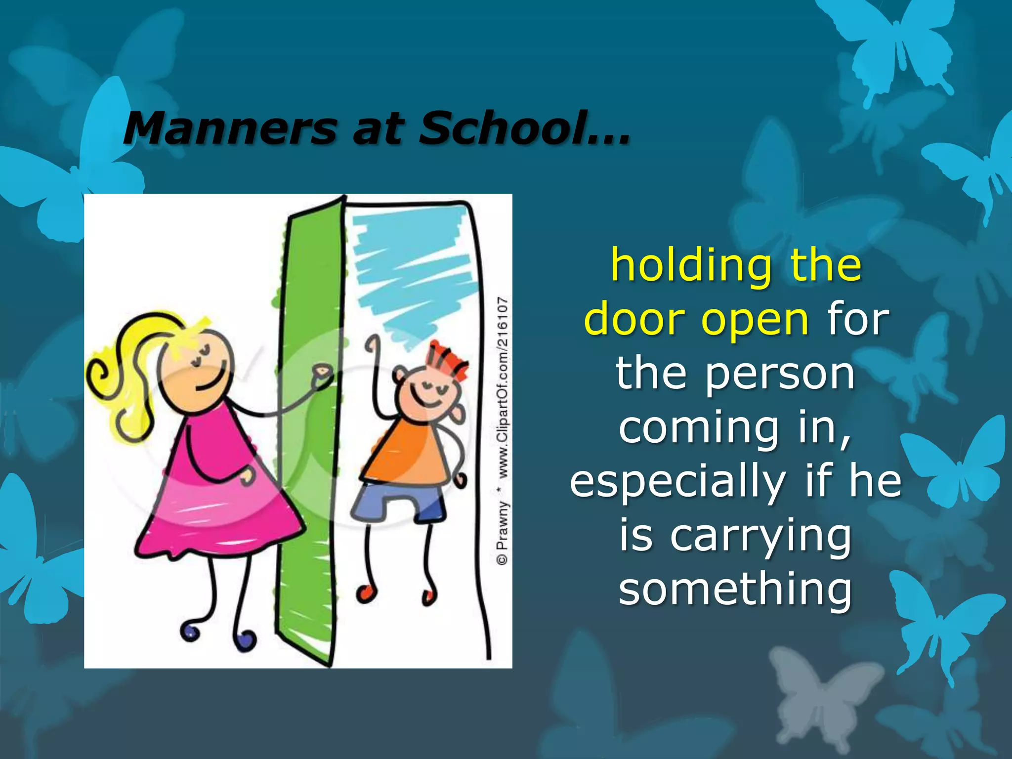 Good manners | PPTX