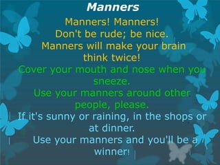 Good manners | PPTX
