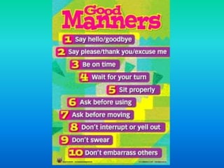 Good manners 2015 16 | PPSX