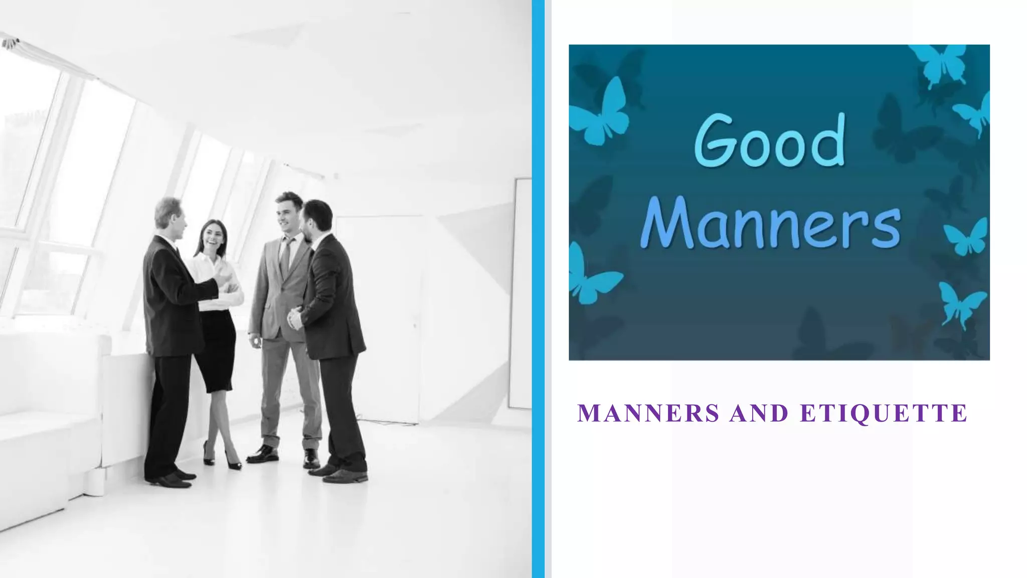 Good manners and etiquette | PPTX