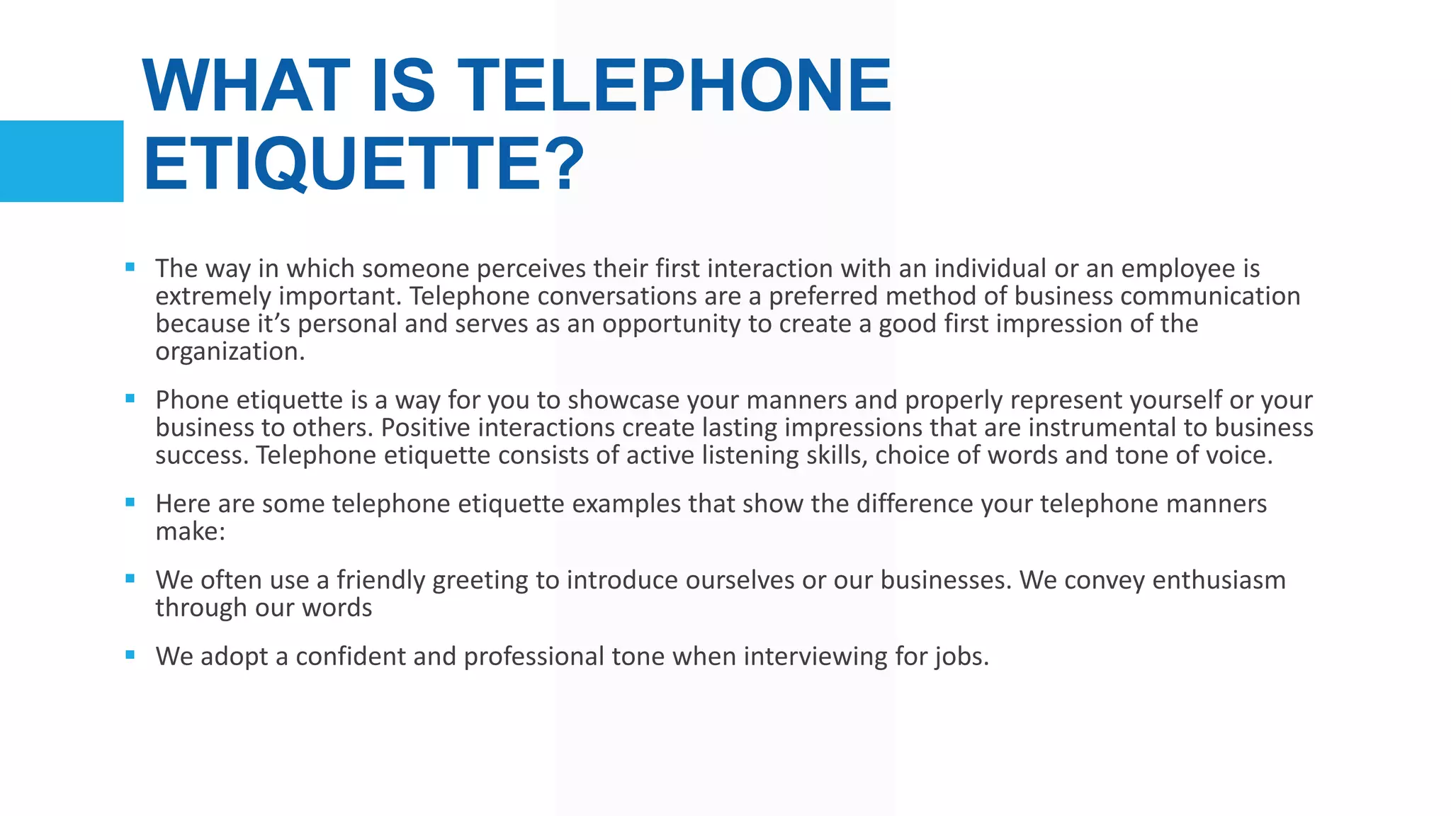 Good manners and etiquette | PPTX